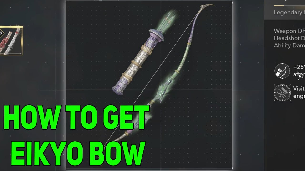 AC Shadows Eikyo Bow How To Get, Best Legendary Bow Location Assassin's ...