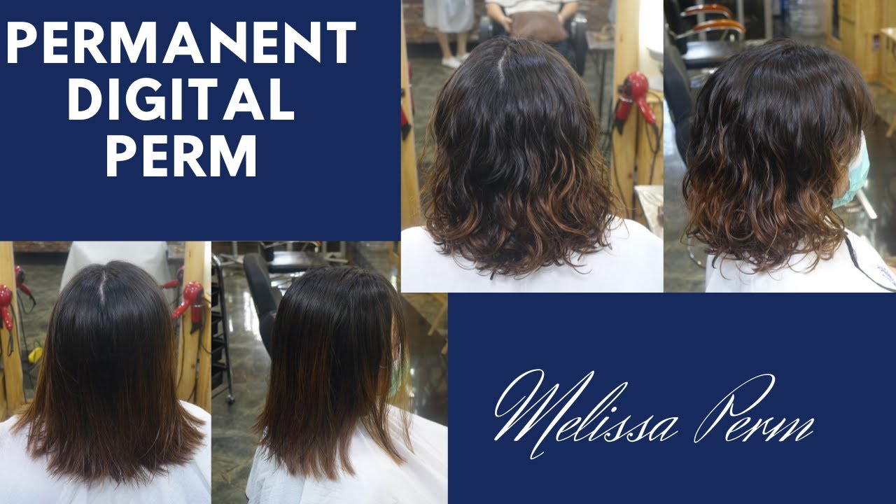 PERMANENT DIGITAL PERM - YouTube