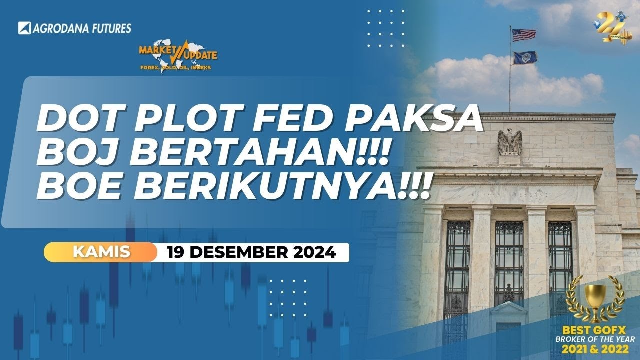 Dot Plot Fed Paksa BOJ Bertahan!! BOE Berikutnya!!-Market Update 19 Desember 2024 - YouTube