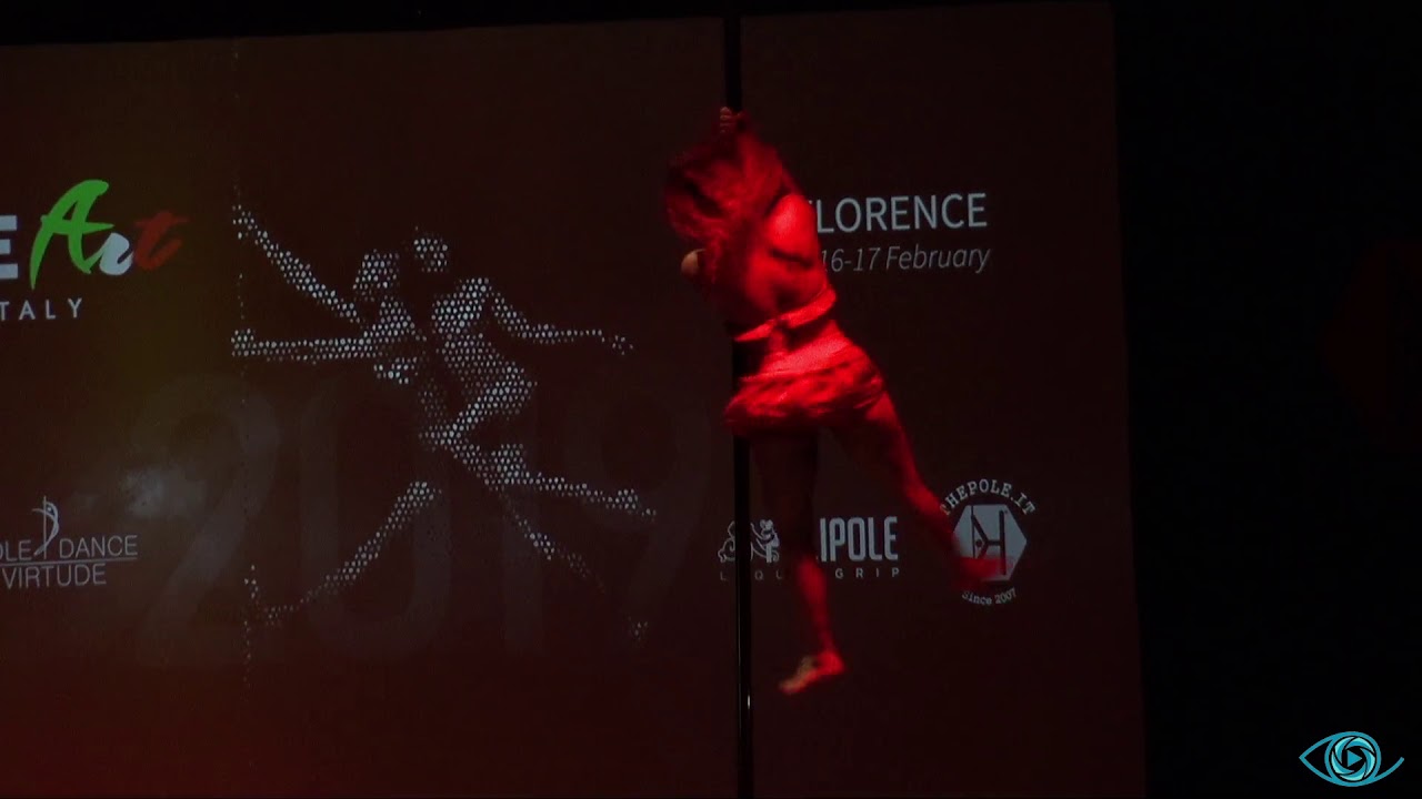 AISHA BRITTO POLE ART ITALY 2019 WOMEN ELITE - YouTube