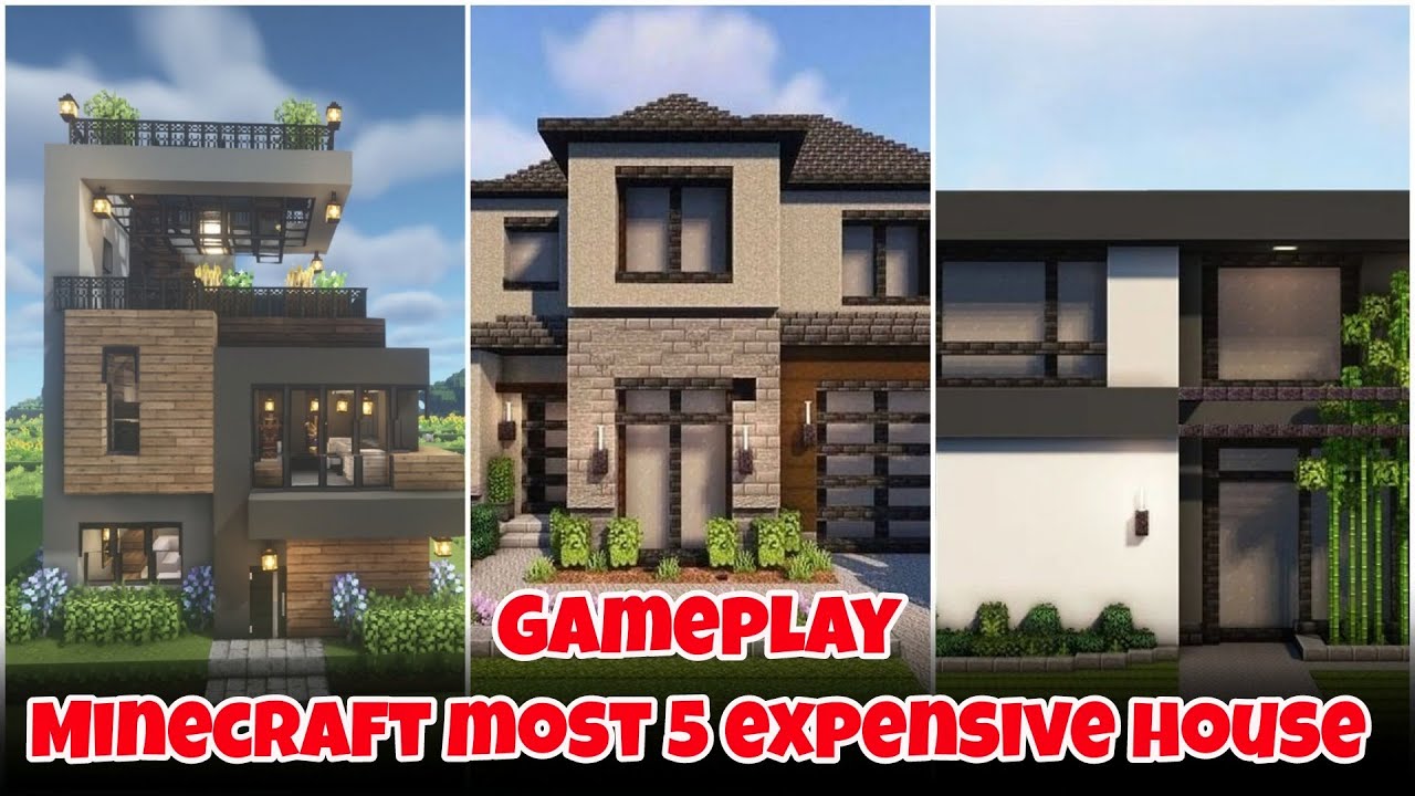 UNBELIEVABLE MINECRAFT MANSIONS: EXPLORE THE TOP 5 MOST EXPENSIVE ...