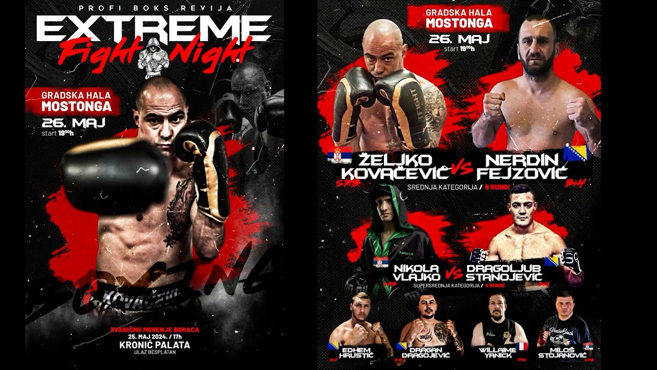 26.05.2024 19:00 EXTREME FIGHT NIGHT - YouTube