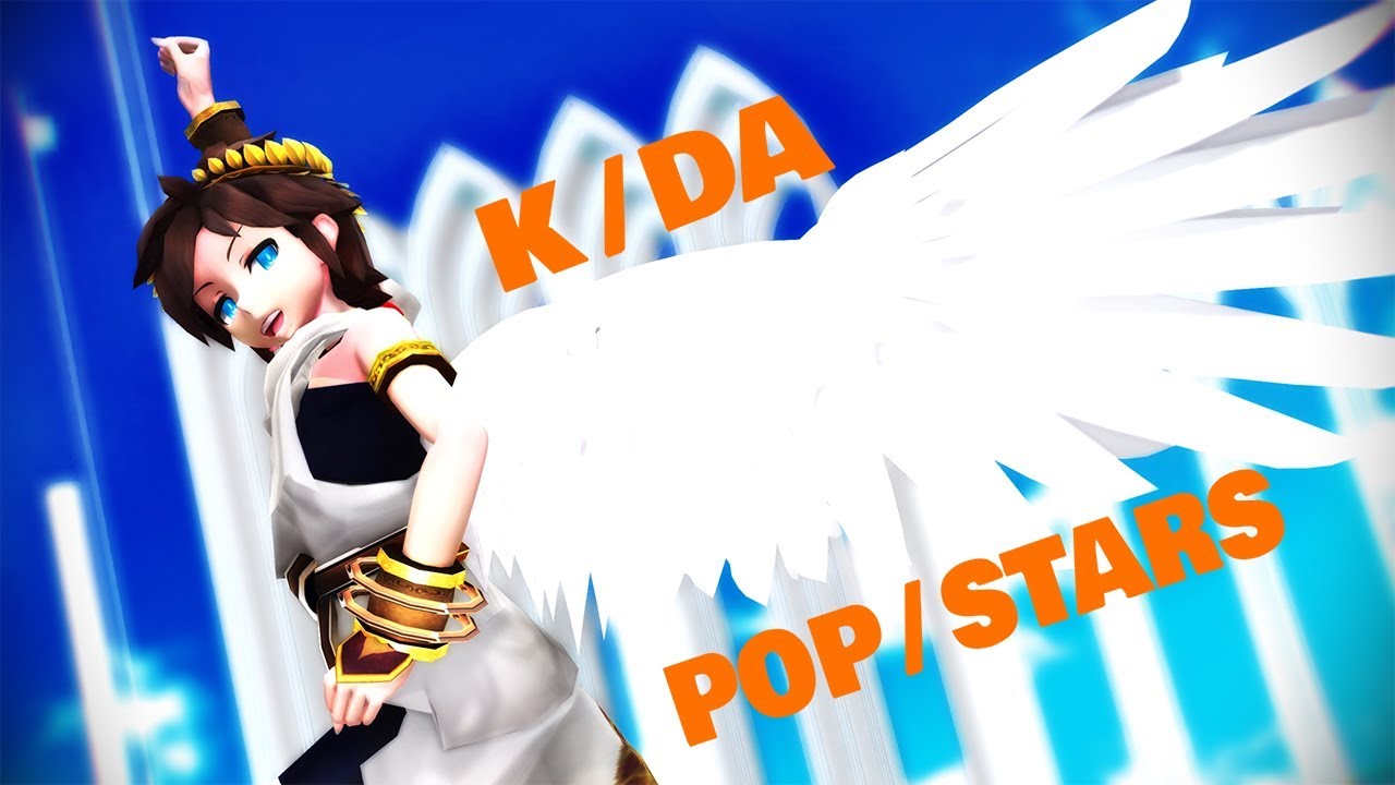 K/DA - POP/STARS - ft. TDA Pit (Kid Icarus) 【MMD 60 FPS】 - YouTube