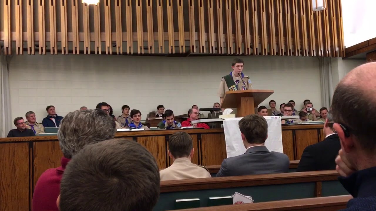 Andrew Eagle Speech - YouTube