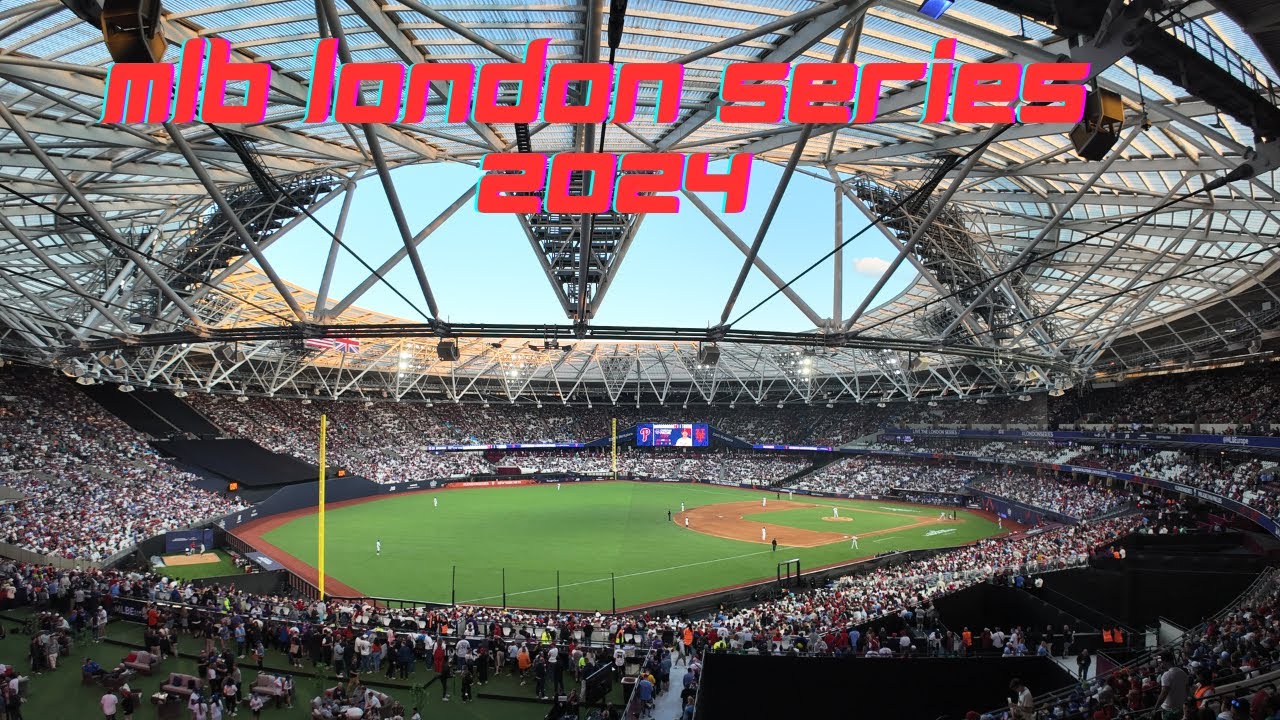 MLB Phillies vs Mets in London Series - YouTube