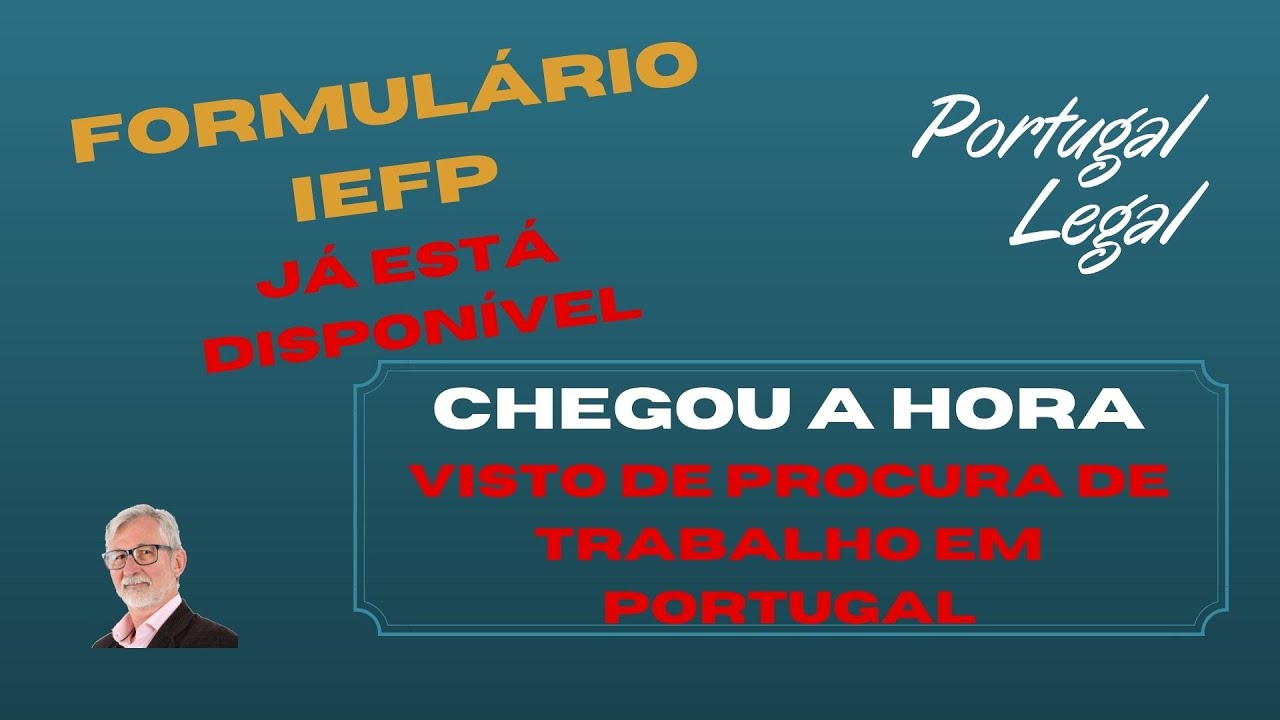 # 463 - Formulário da Declaração do IEFP para Visto para Procurar ...