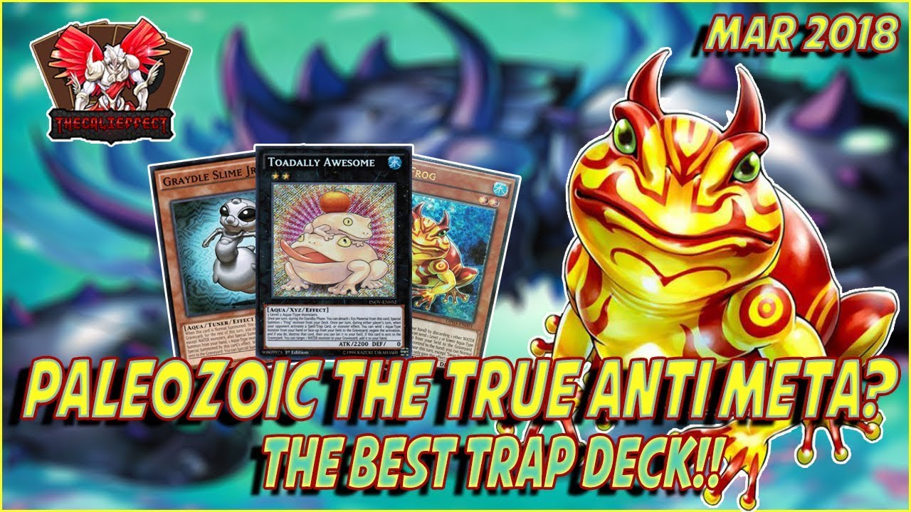 YUGIOH! *COMPETITIVE* IN-DEPTH PALEOZOIC FROG DECK PROFILE! |BEST TRAP ...