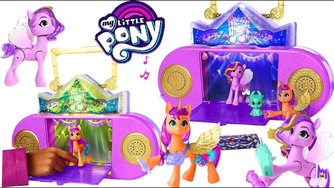 🦄 My Little Pony Musical Mane Melody Playset UNBOXING & REVIEW! 🦄🎶 ASMR ...
