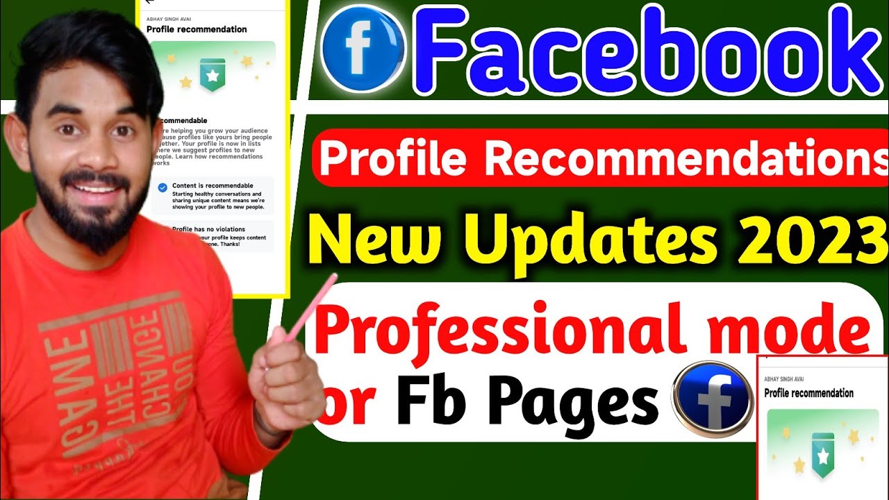 ♻️Facebook New Updates | Facebook Profile Recommendations | facebook se ...