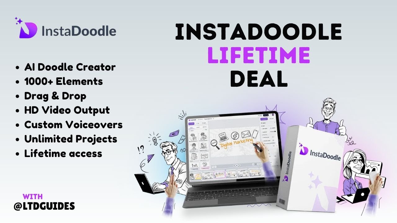InstaDoodle Review; Lifetime Deal - Is AI Doodle Animation Tool Worth ...