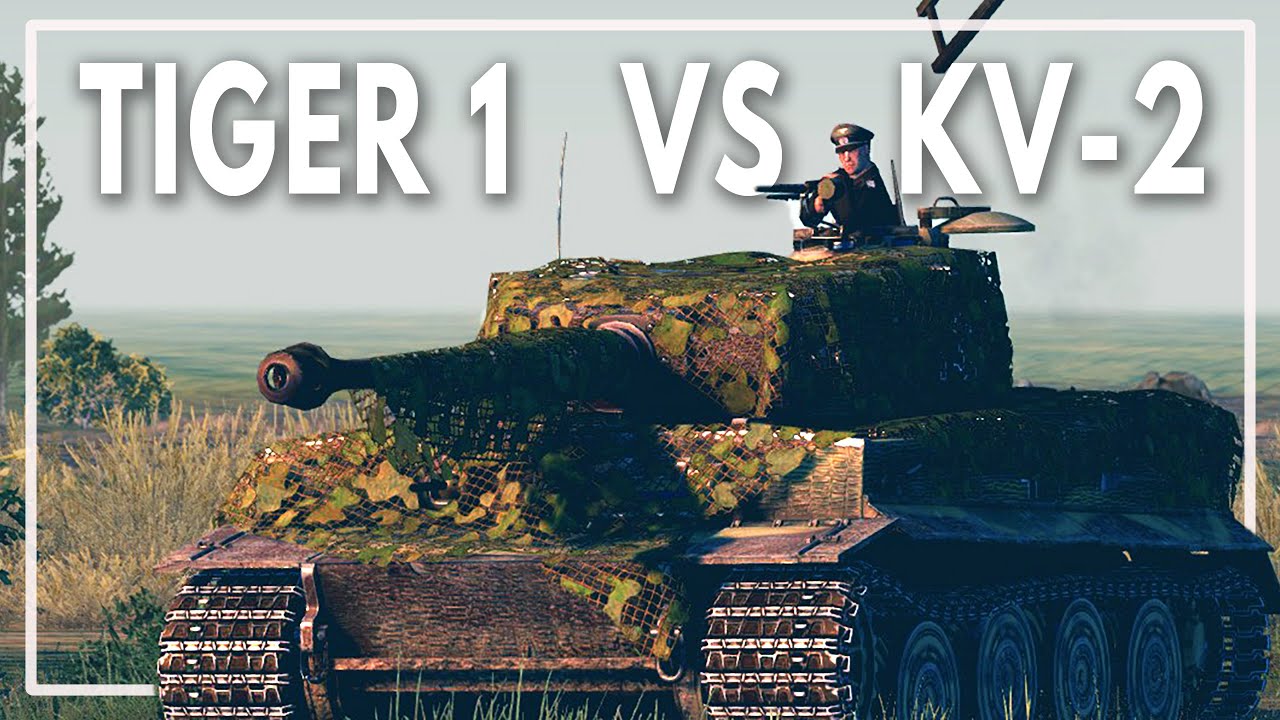 Tiger 1 vs 4 KV-2 | Gates of Hell Cinematic Battle - YouTube