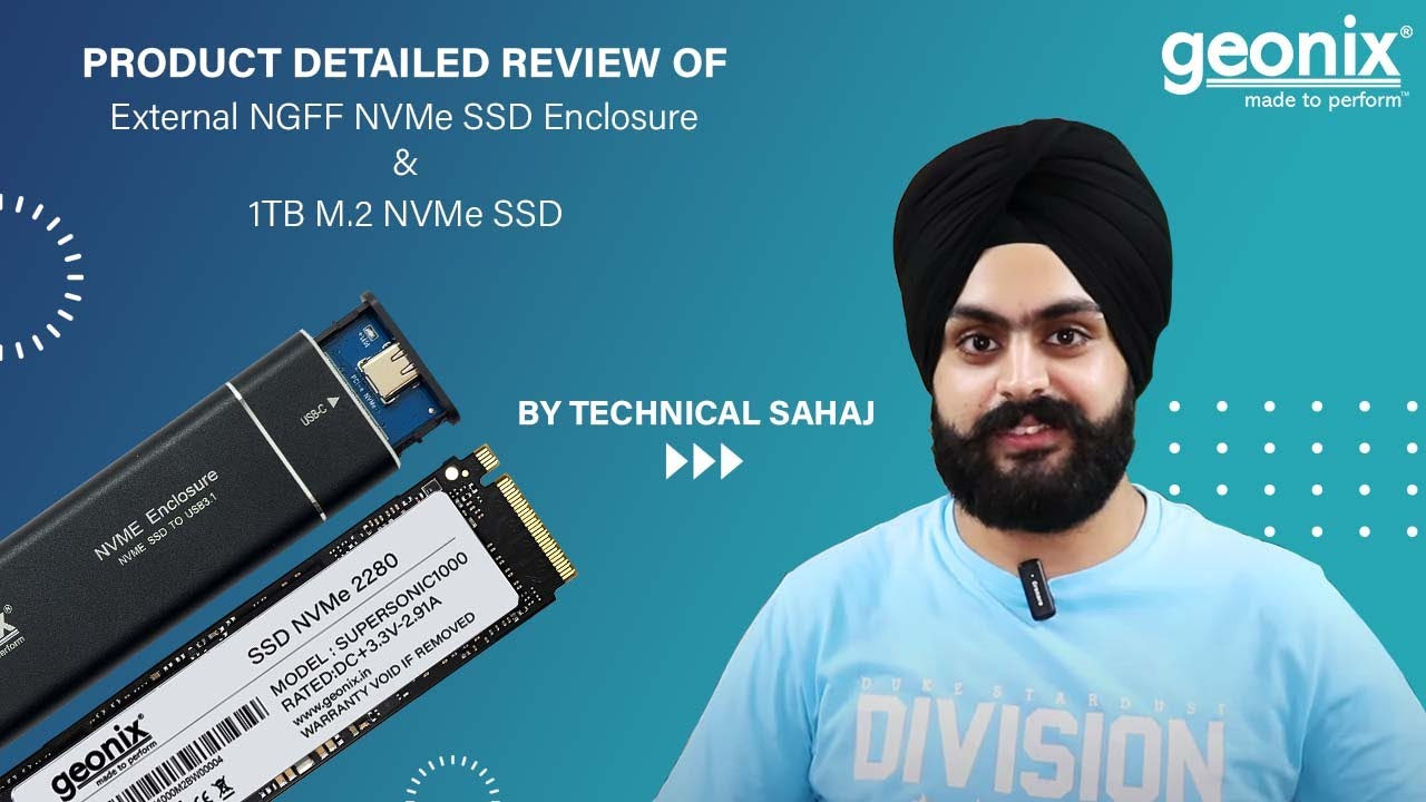 Detailed Product Review of External NGFF NVMe SSD Enclosure and 1TB M.2 NVMe by Technical Sahaj ...