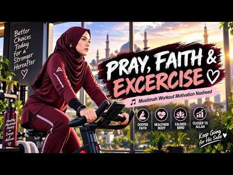Pray Faith & Exercise | Muslimah Workout Motivation Nasheed