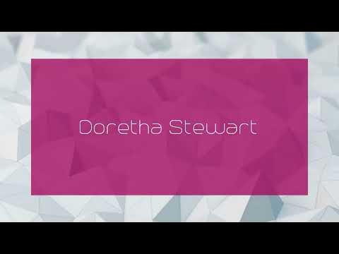 Doretha Stewart - appearance - YouTube