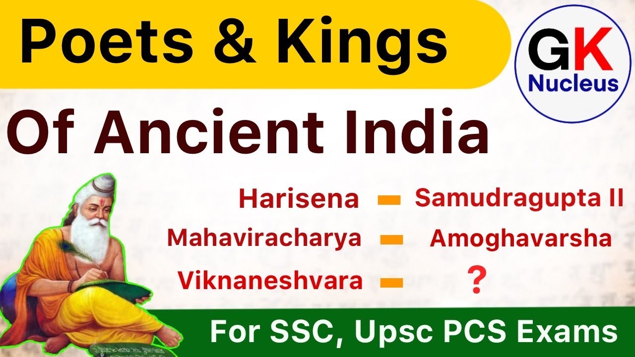 Important Poets And Kings Of Ancient India | Staticgk #gknucleus # ...