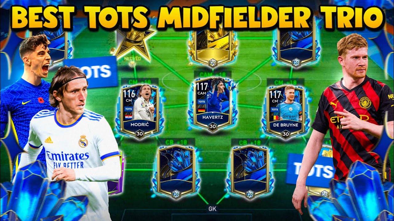 BEST ATTACKING TOTS MID LINE MODRIC , HAVERTZ AND DE BRYUNE IN FIFA ...