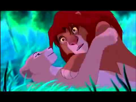♥ Simba & Nala Kiss ♥