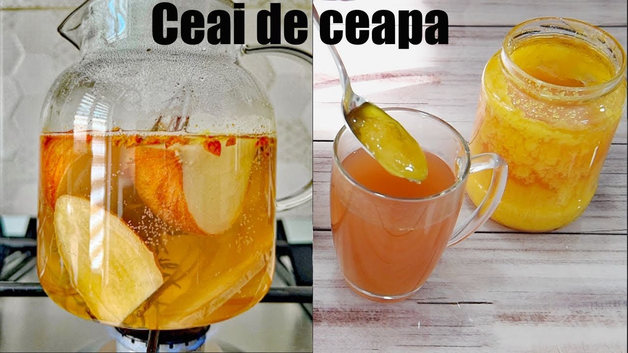 Ceai de ceapa. Minunat pentru tusea seaca! Adăugăm și alte câteva ...