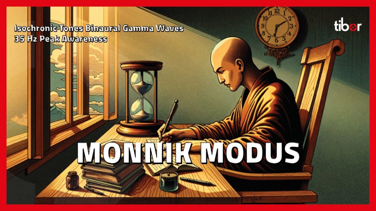 Verhoog je productiviteit met binaural waves voor monnik modus (peak performance) - YouTube Music
