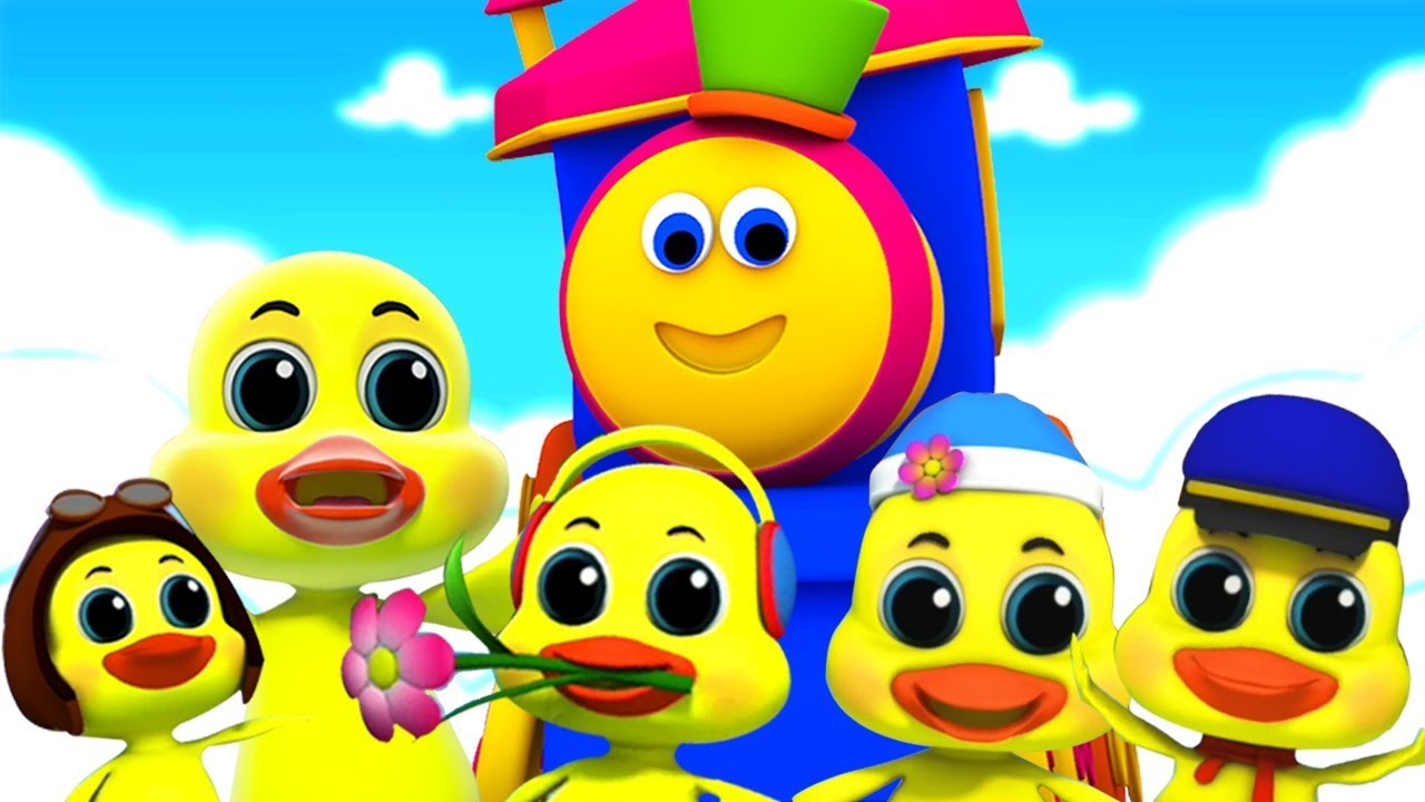 bob den zug | fünf kleine enten | Kinderreime | Bob The Train | Five ...