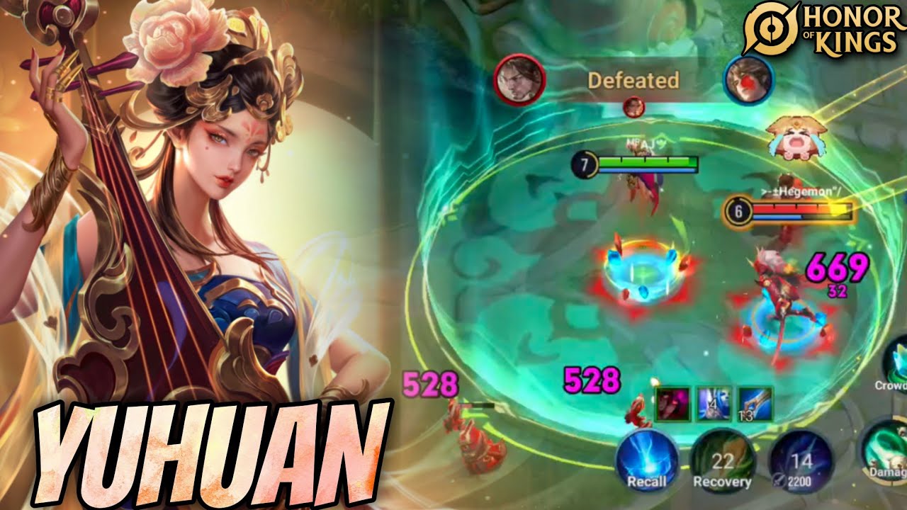 YUHUAN - "How To Play Yuhuan Jungle?" | Honor of Kings - YouTube