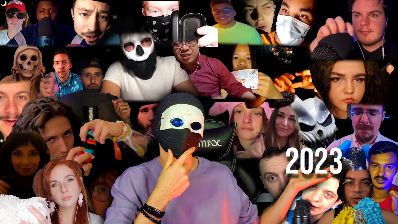 PEOPLE OF ASMR | ASMR 2023 RECAP - YouTube