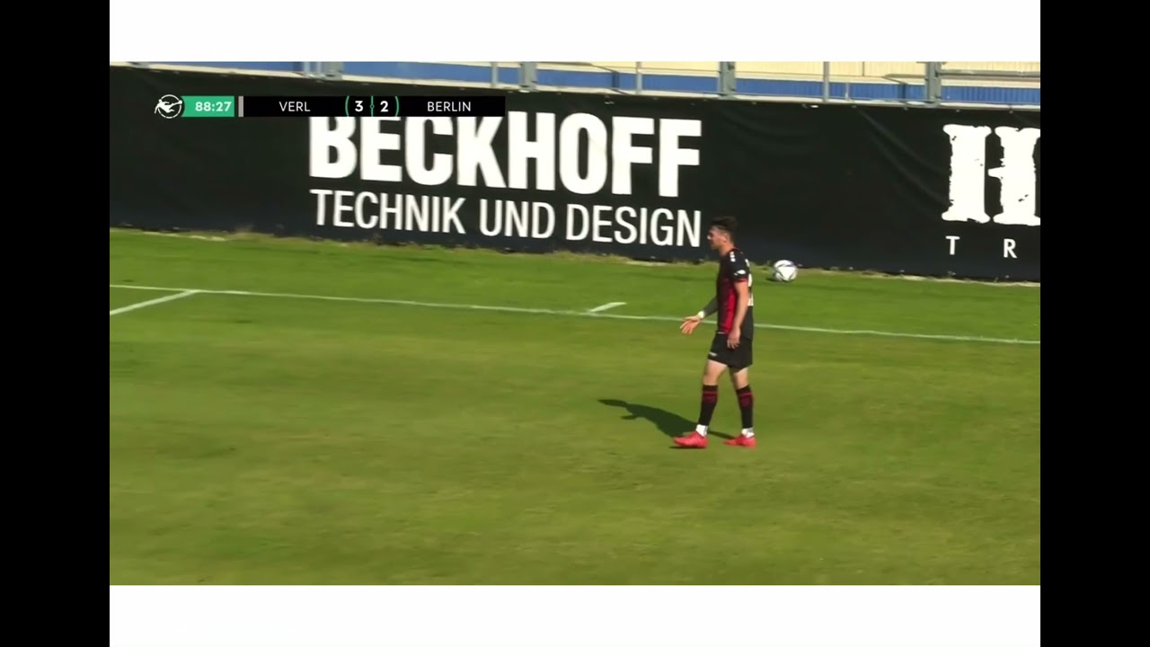Grobes Foulspiel von hinten mit hoher Intensität - YouTube