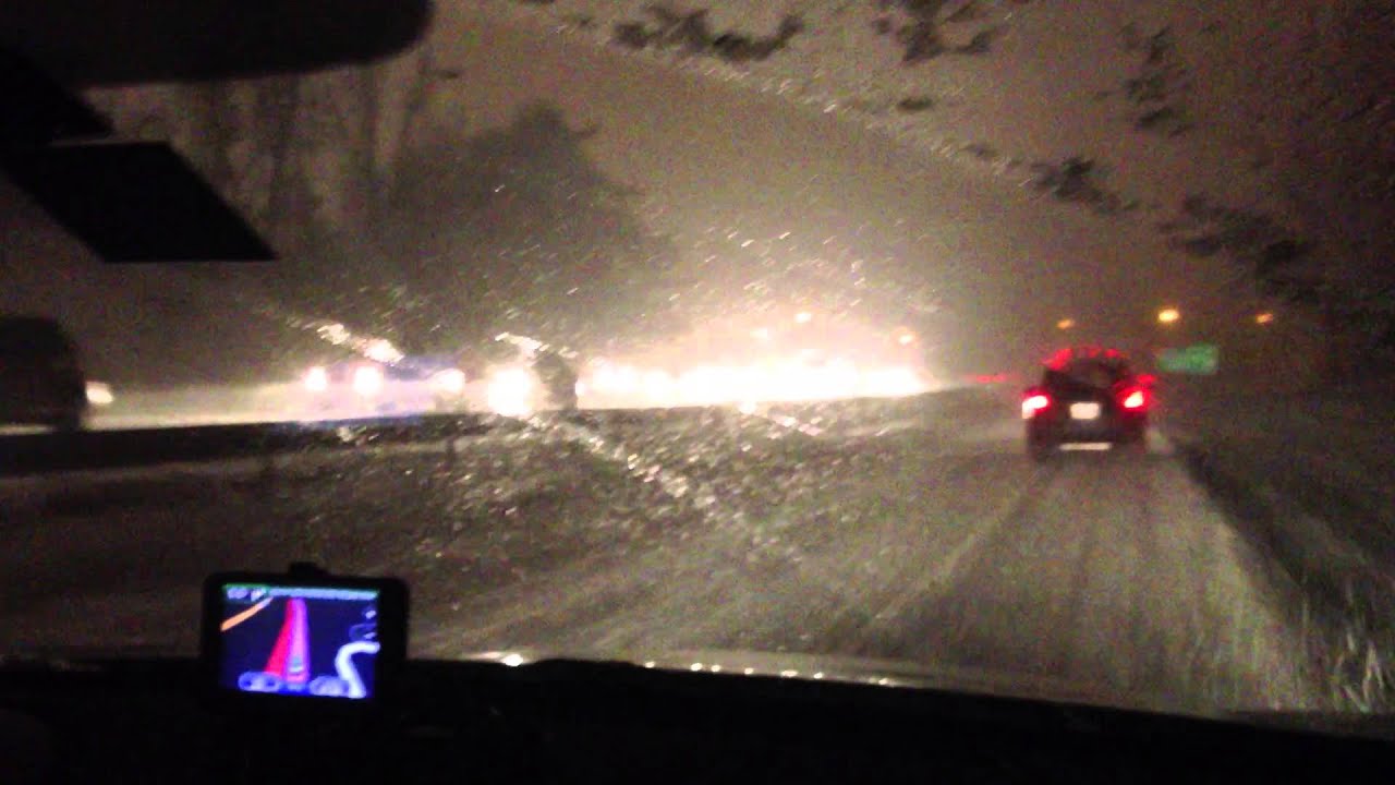 Single File Traffic on I-84 - YouTube
