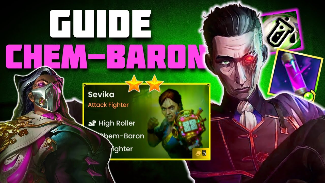 COMMENT TOP 1 AVEC 8 HP ? LA BONNE FAÇON DE JOUER CHEM-BARON [TFT SET ...