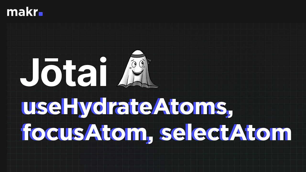 State Management with Jotai: Hydrate Atom with Server-side Initial State - YouTube