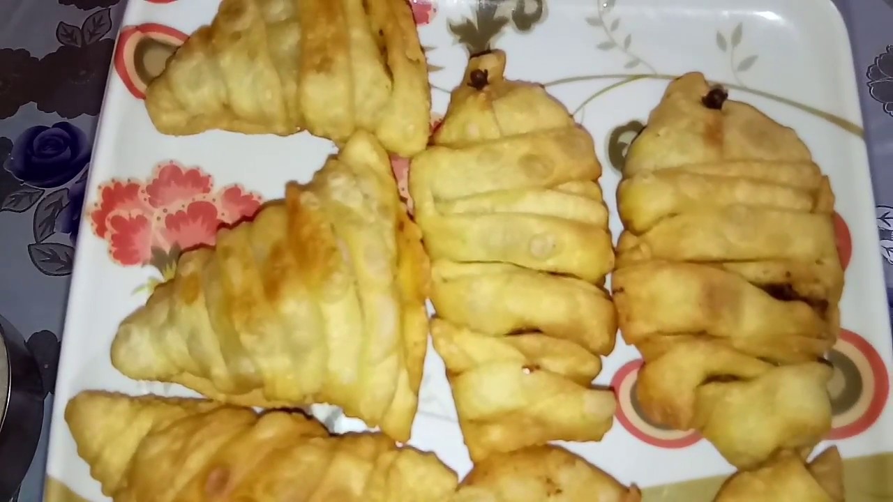 Samosa recipe || Layered and Fish samosa || Fried samosa recipe in ...
