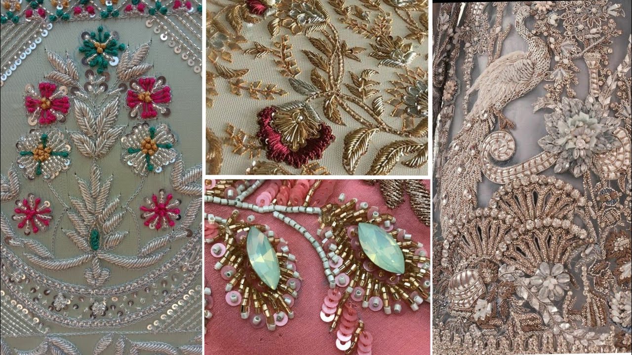 Hand made fancy embroidery pattern ideas stylish and new fancy ...