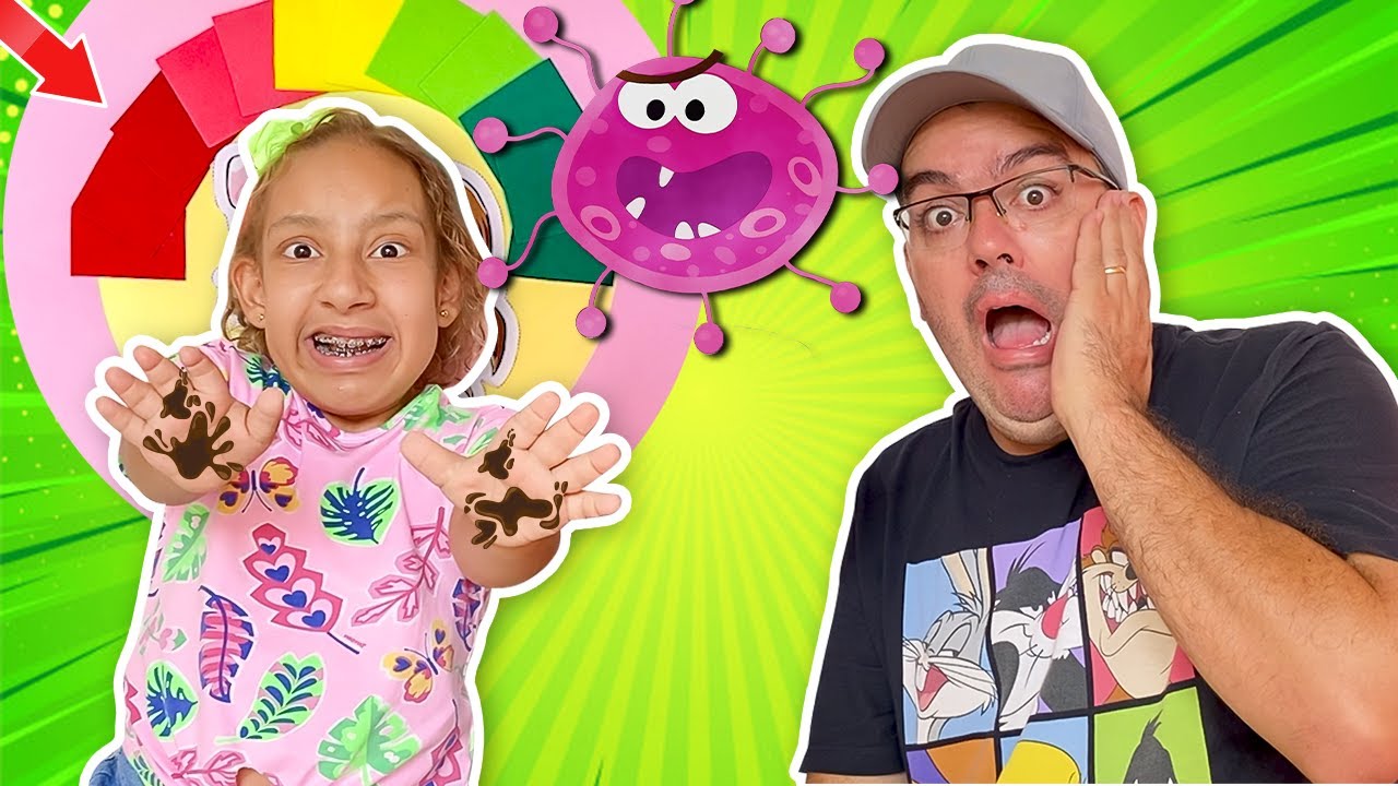 Maria Clara aprende e diverte no PARQUINHO | Funny Story for Kids ...