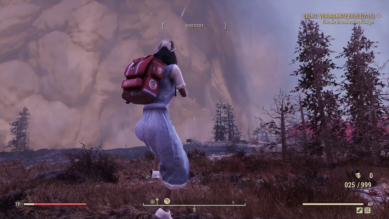 Fallout 76 Queen melting - YouTube