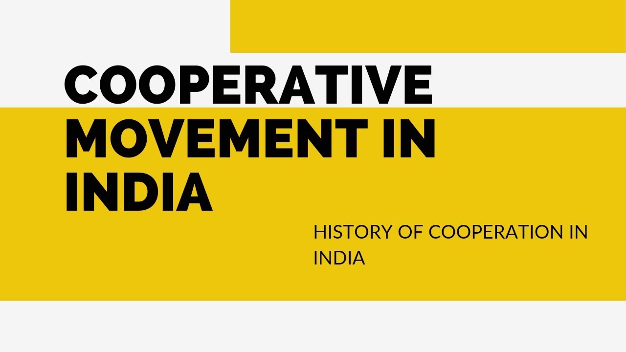 History of Cooperative movement in India ( Malayalam) - YouTube