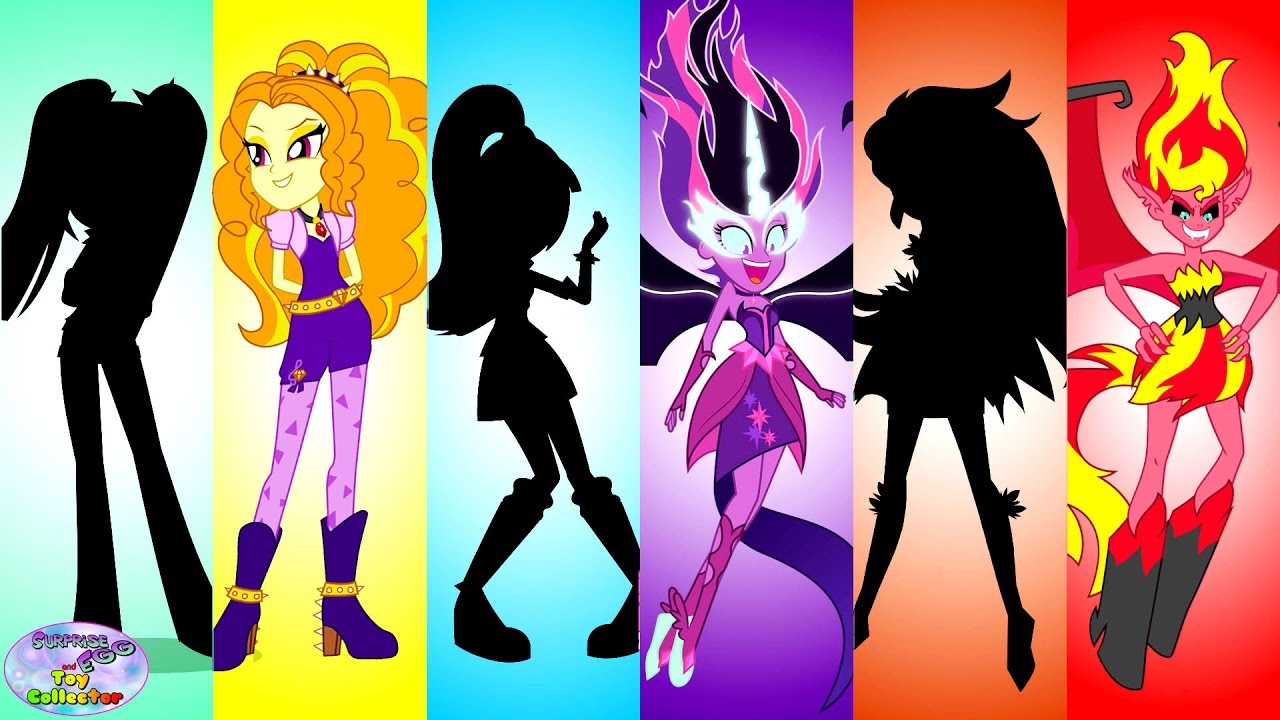 My Little Pony Transforms Equestria Girls Villains Color Swap Surprise ...