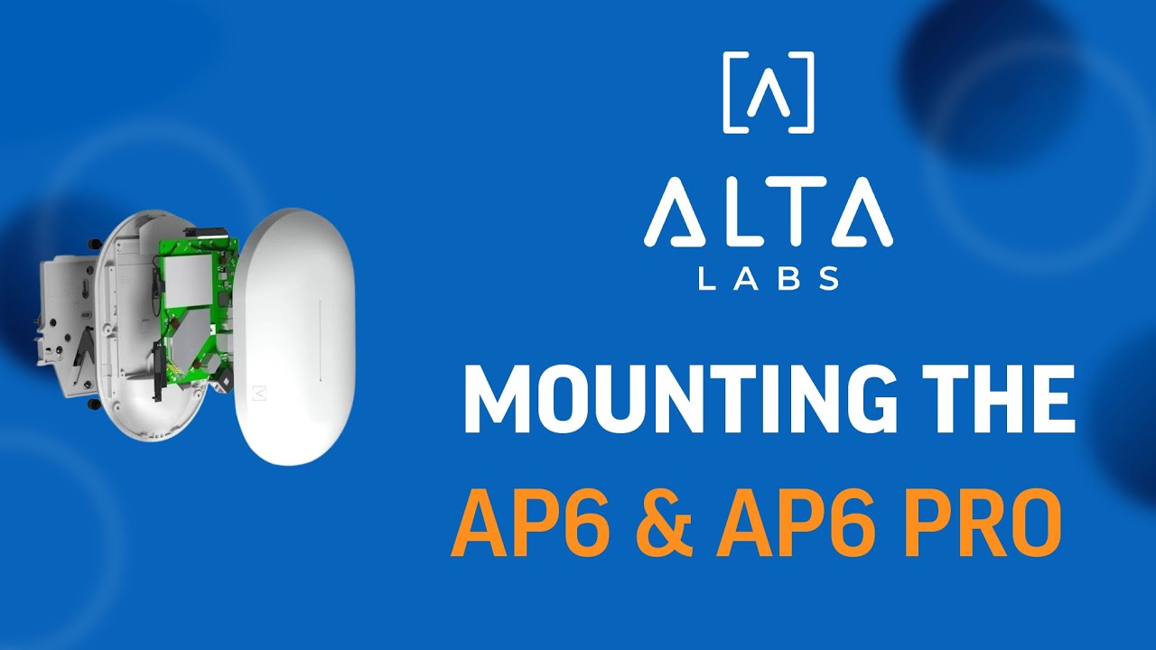 Mounting the AP6 & AP6 Pro | Alta Labs I Powertec Wireless Technology ...