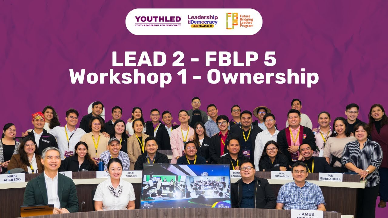 LEAD 2 - FBLP 5: Workshop 1 - Ownership - YouTube