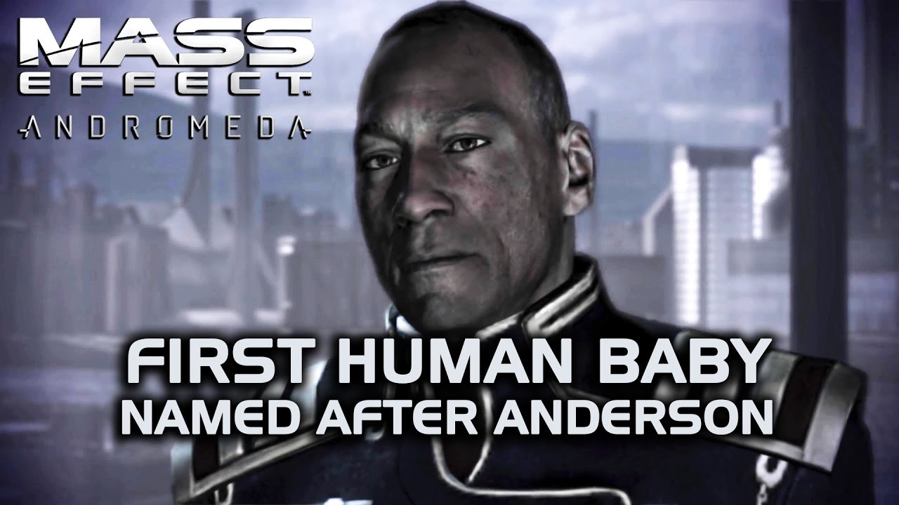 Mass Effect Andromeda - First Human Baby Named After David Anderson ...
