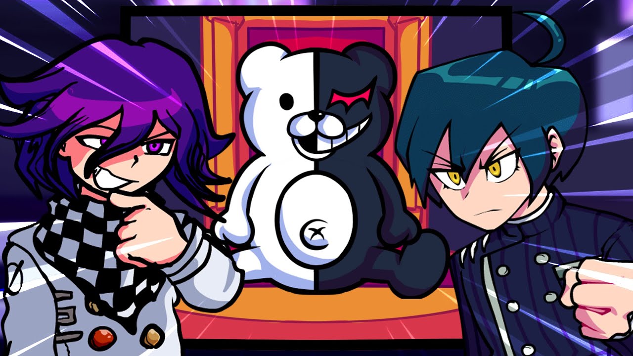 eu não faço ideia do que é um danganronpa || FNF: Non-Stop Debate - YouTube