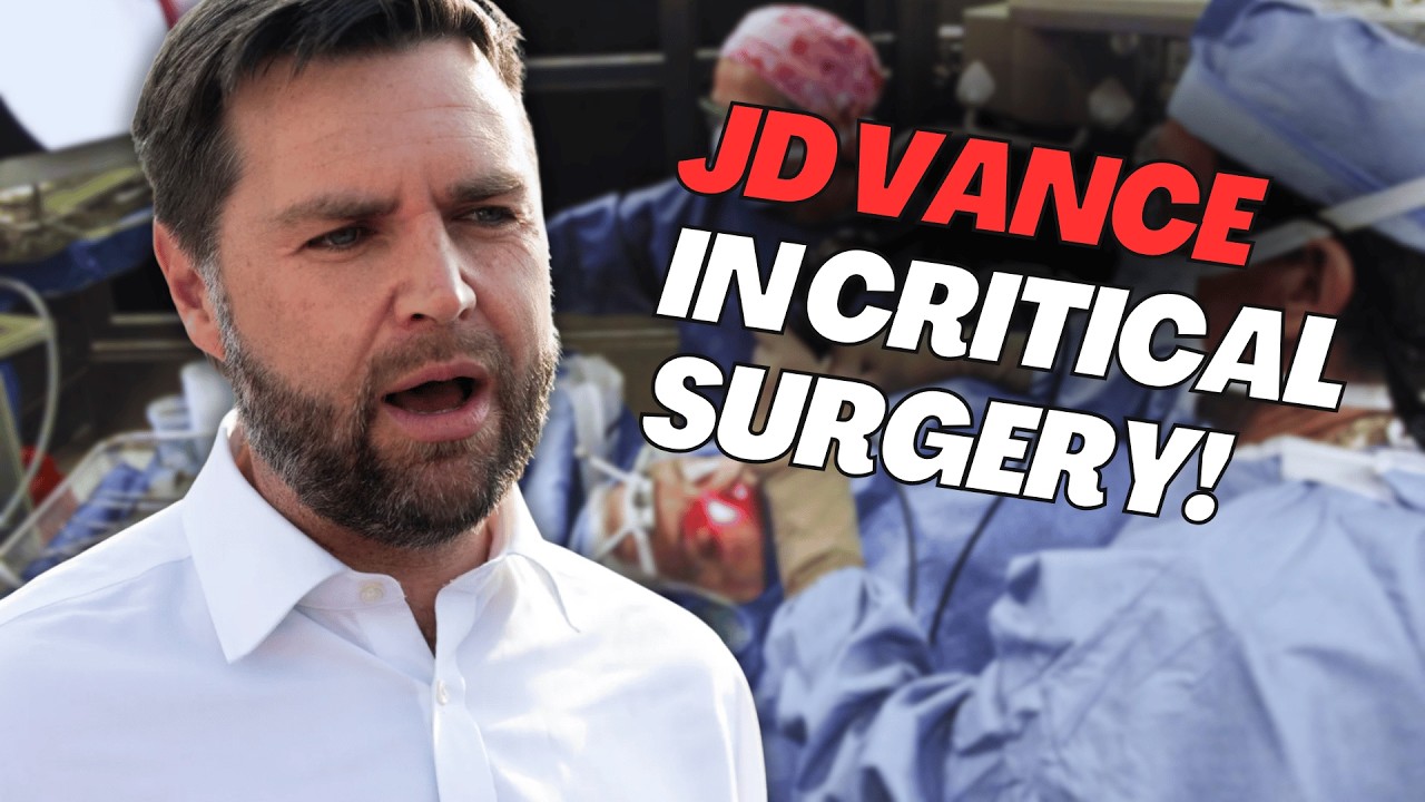 BREAKING - JD Vance Hospitalized to Undergo Life-Saving Surgery - YouTube