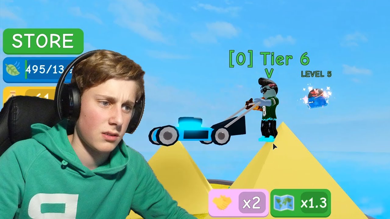 MIJN GRASMAAIER ZWEEFT (Roblox #8) - YouTube