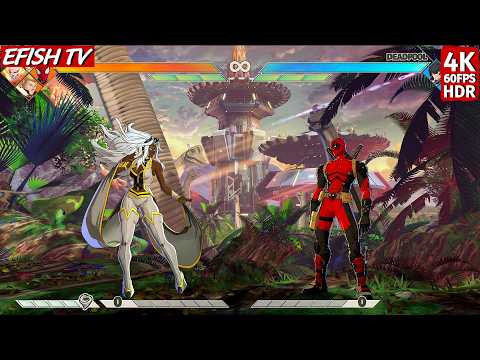 Storm vs Deadpool (Max Difficulty) - Marvel Tokon