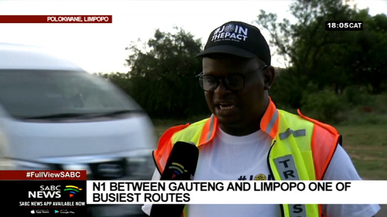 Traffic Update: N1 between Gauteng and Limpopo - YouTube
