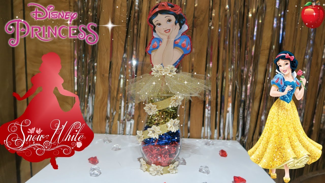 Snow White Centerpiece - YouTube