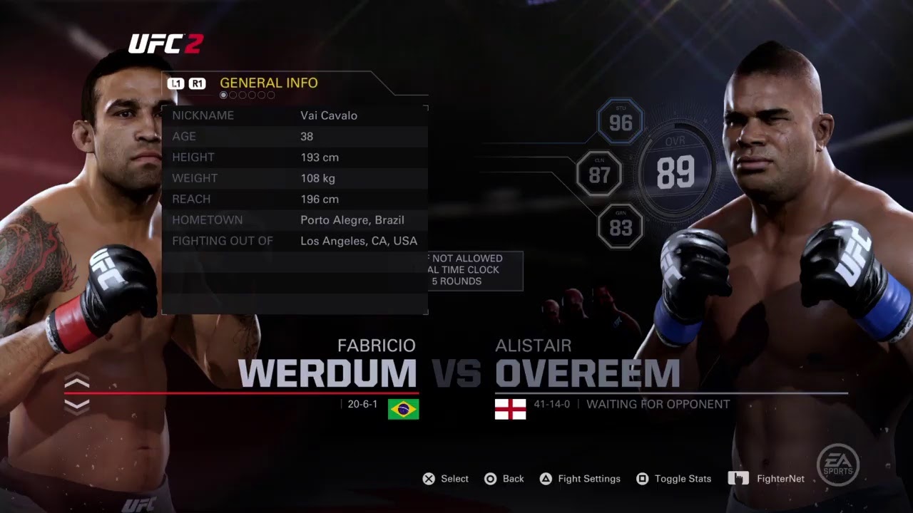 UFC 2 // 1v1s - YouTube