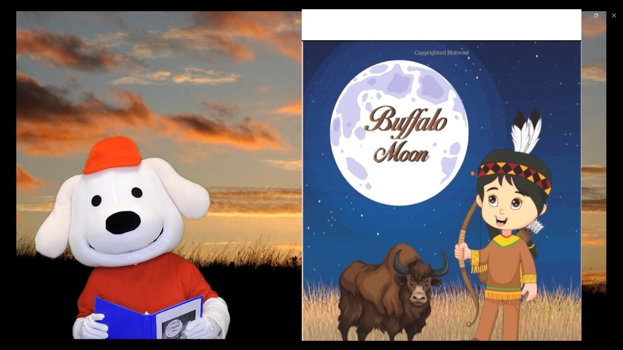 Storytime Pup Kid's Books Children's Books Read Aloud: Buffalo Moon ...