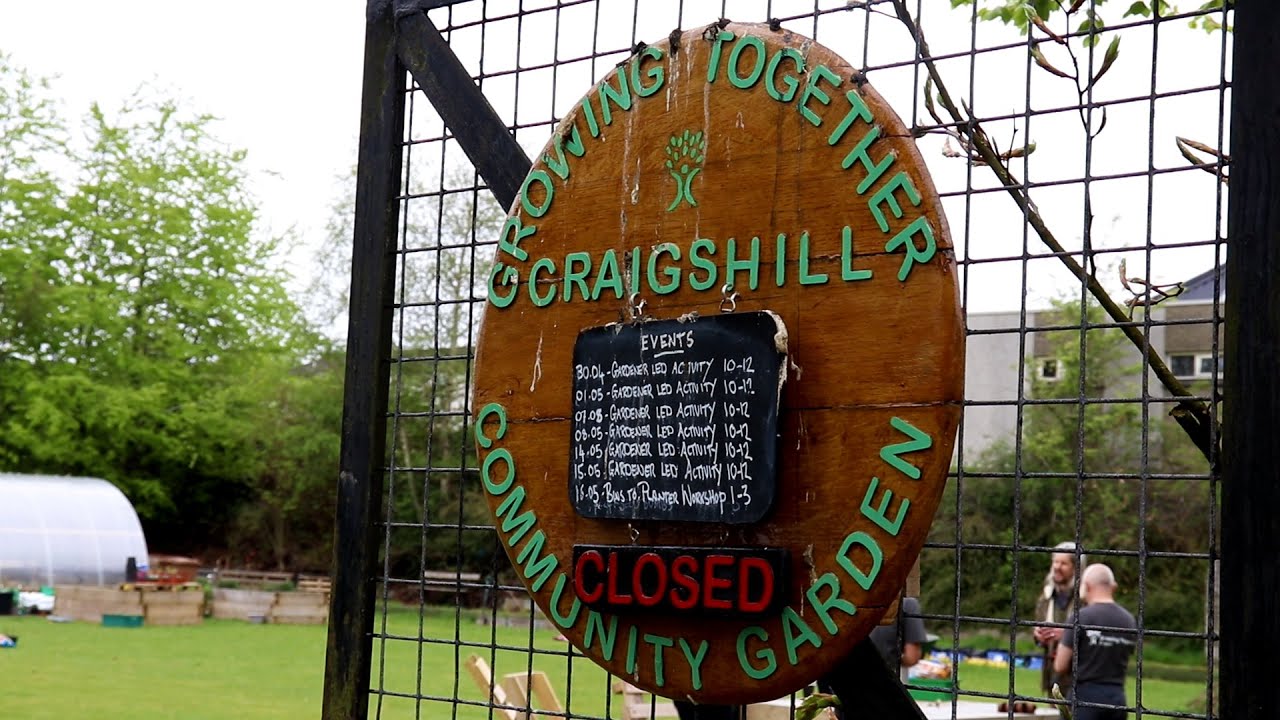 Growing Together | Craigshill Community Garden | interview with David ...