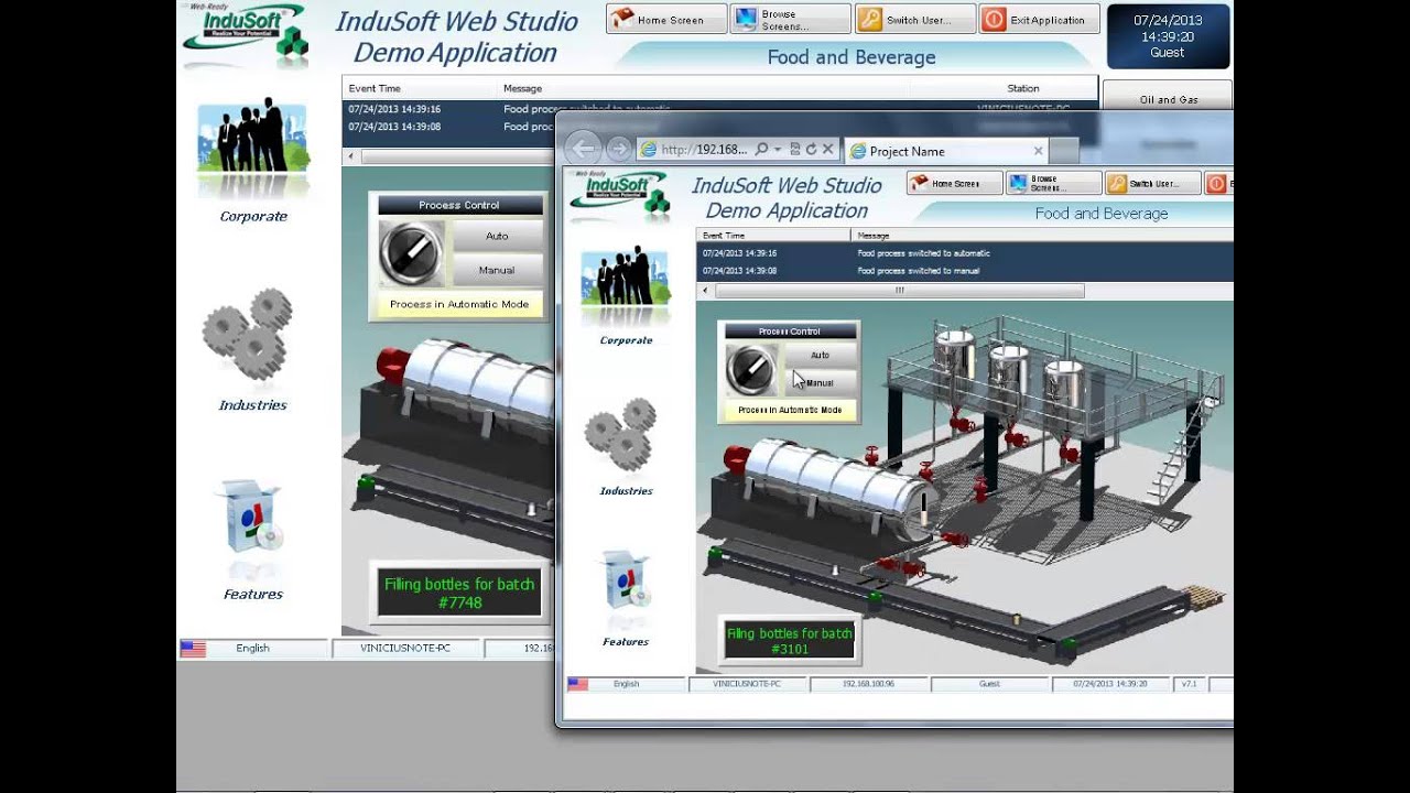 Web Thin Client - Curso de treinamento Online do Software SCADA: Parte ...