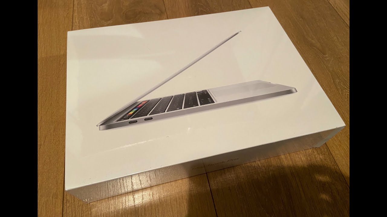 Macbook Pro 2020 13 Inch Unboxing Demo Setup Silver - YouTube